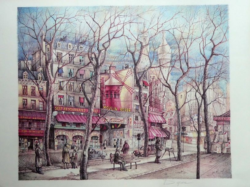 Michel Canetti | SAINT TROPEZ LE PORT-SENEQUIER-LE GORILLE-MIC MAC-CAFÉ ...