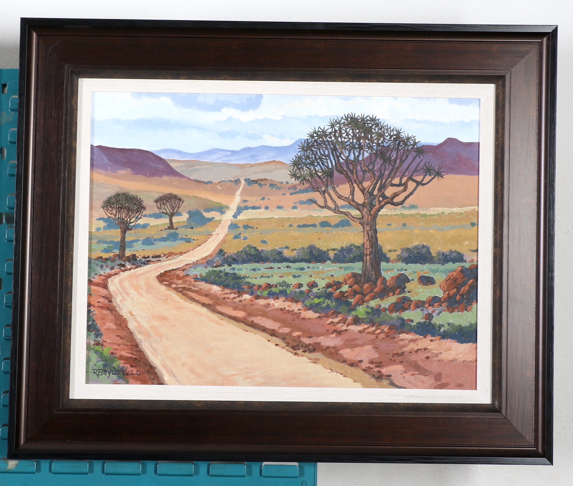 Richard Beyleveld | PATH LEADING THROUGH THE DRY BUSHVELD | MutualArt