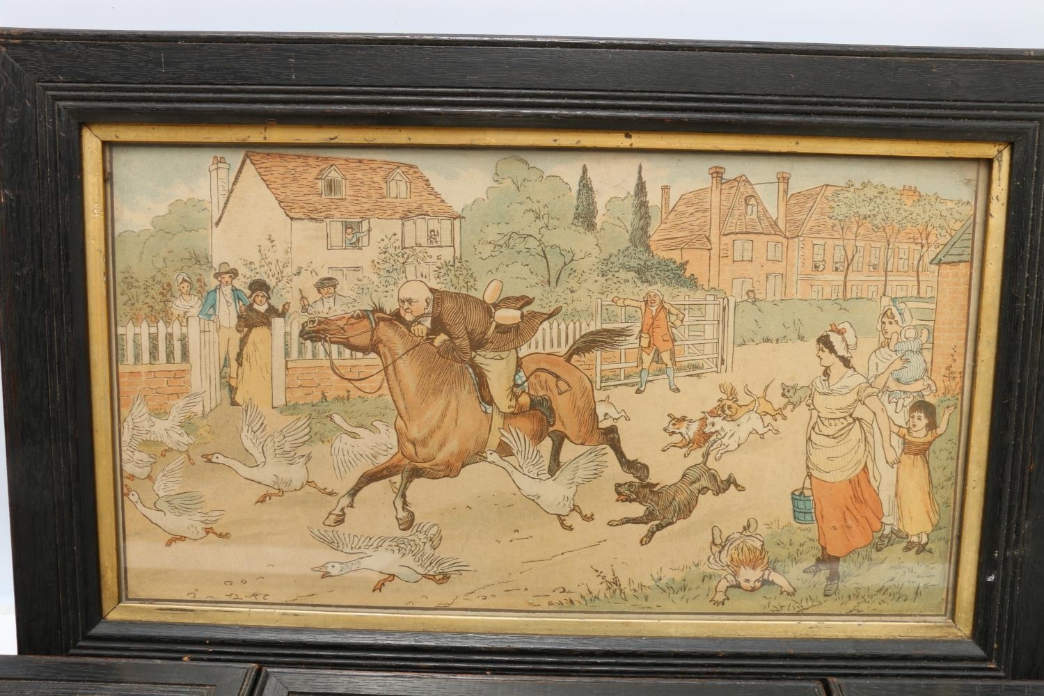 Randolph Caldecott | a set of six Victorian illustrator type prints ...