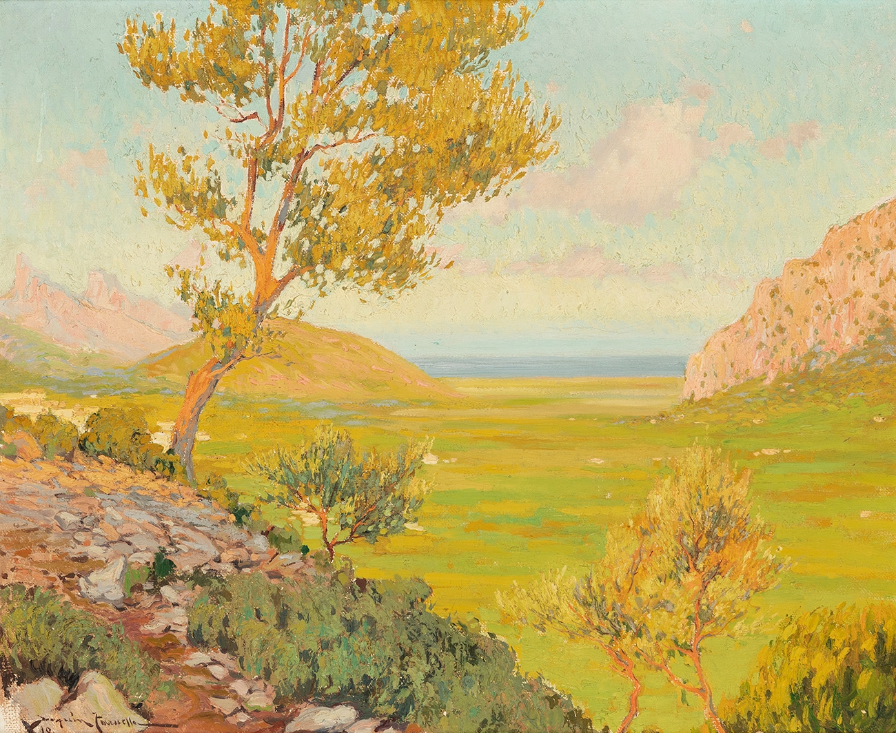 Joaquín Terruella Matilla | Landscape 1918 (1918) | MutualArt