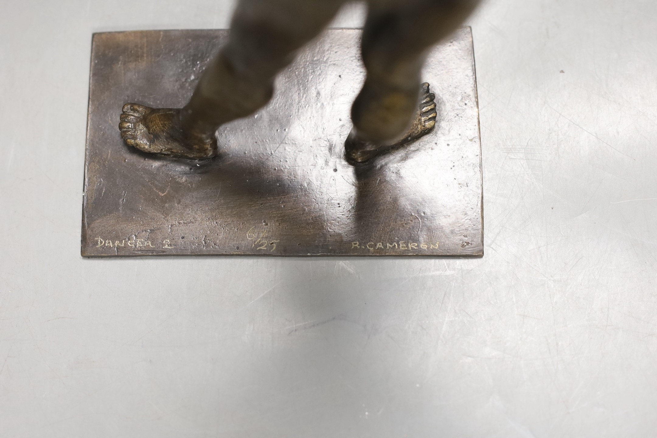 Ronald Cameron | bronze nude figure Dancer 2 | MutualArt