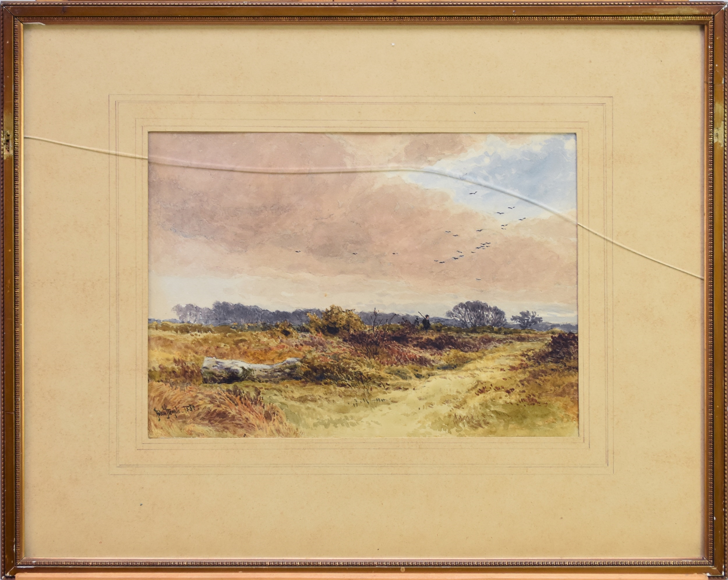 John Steeple | Two Figures out Shooting (1880) | MutualArt