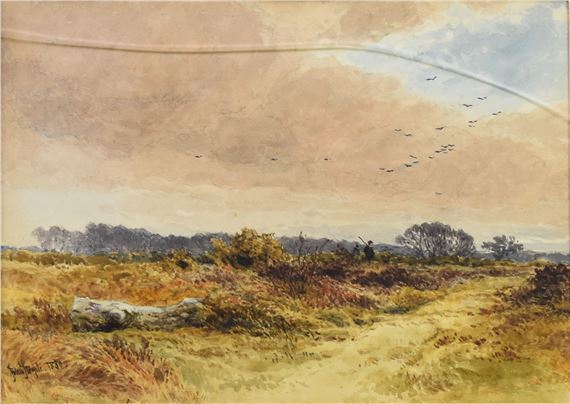 John Steeple | Two Figures out Shooting (1880) | MutualArt