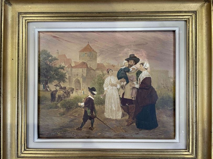 Robert Julius Beyschlag | Scène de famille | MutualArt