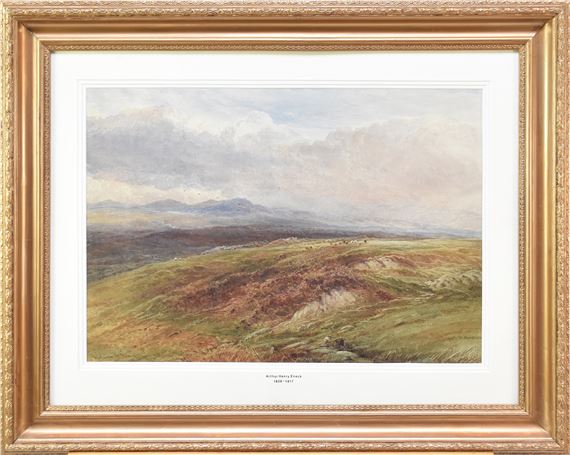 Arthur Henry Enock | A moorland Landscape | MutualArt