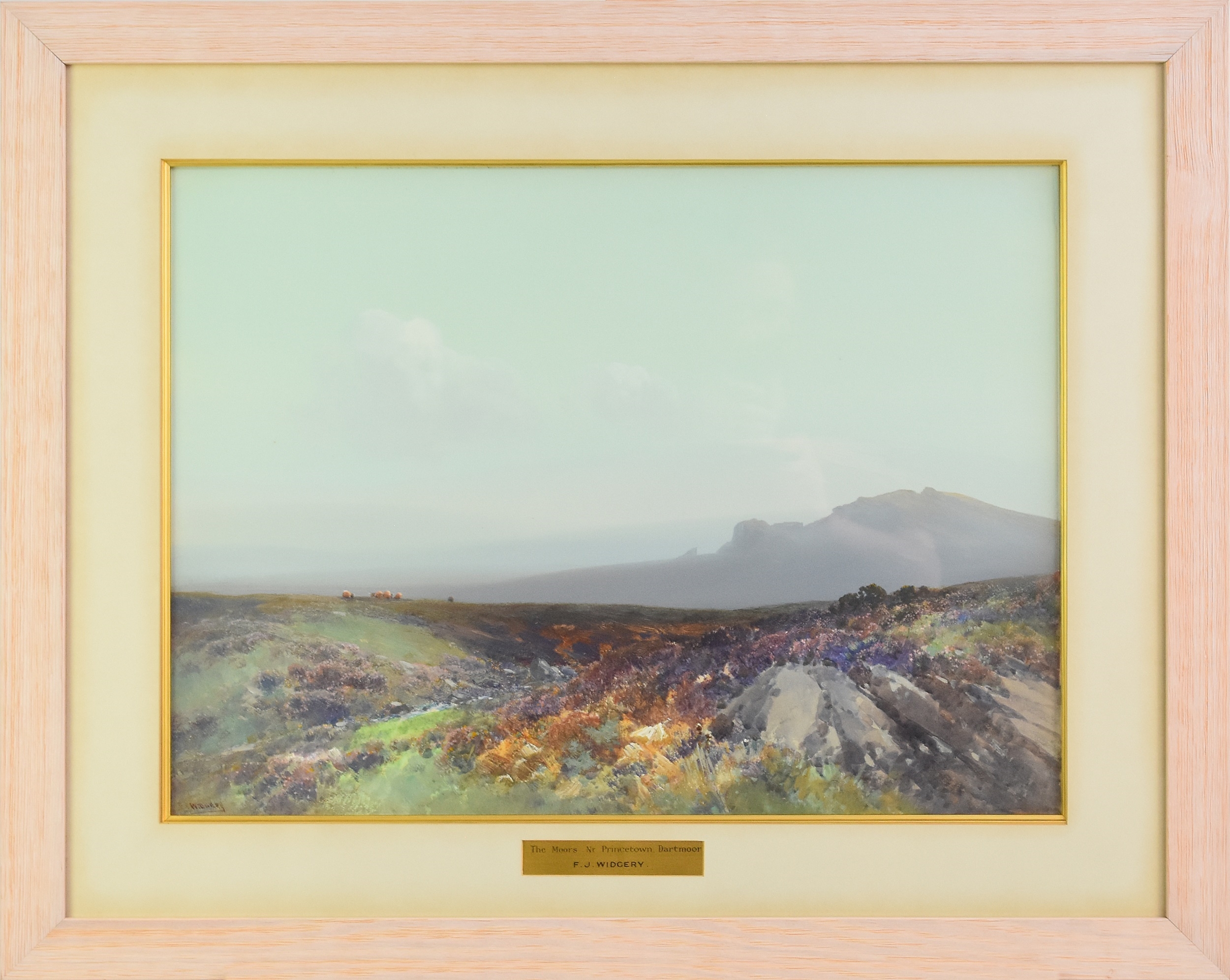 Frederick John Widgery | 'The Moors, Dartmoor', watercolour, 44,5 x ...