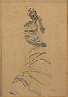 John Lavery | A LADY IN WHITE (A PORTRAIT OF LADY LYLE) | MutualArt