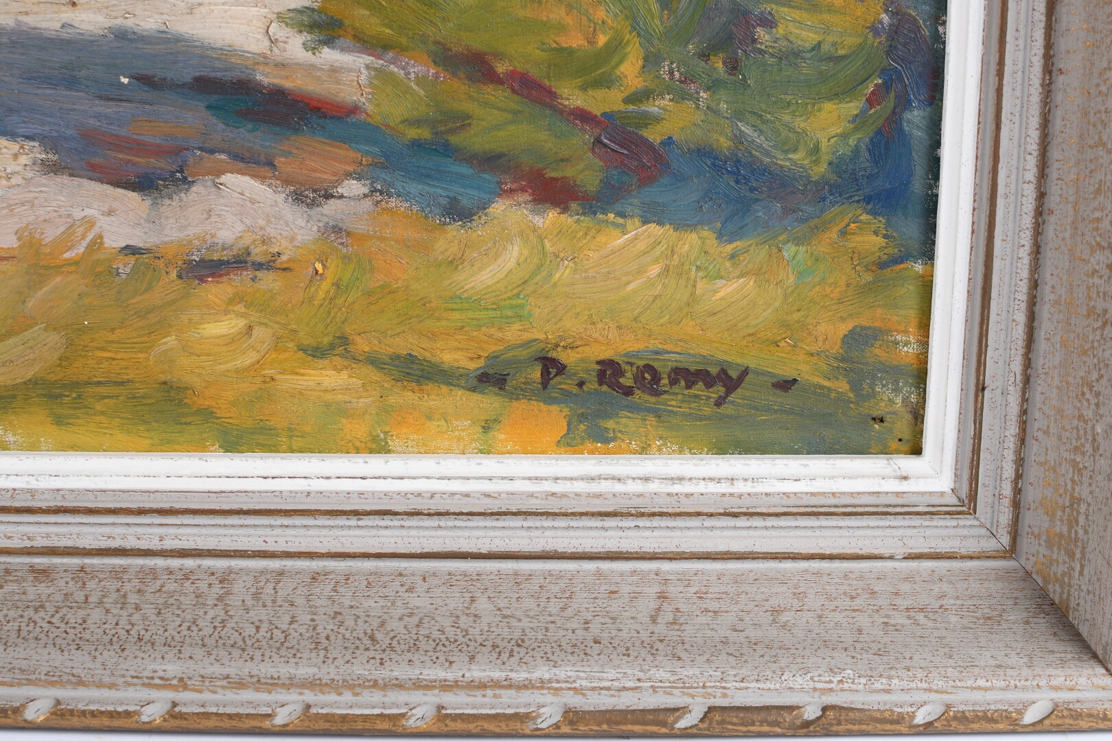 Paul Remy | Paysage corse au village et pont | MutualArt