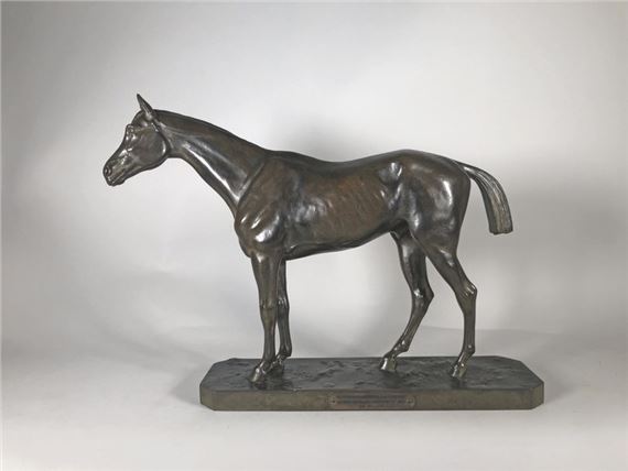 Louis Vidal | Cheval d'officier. | MutualArt