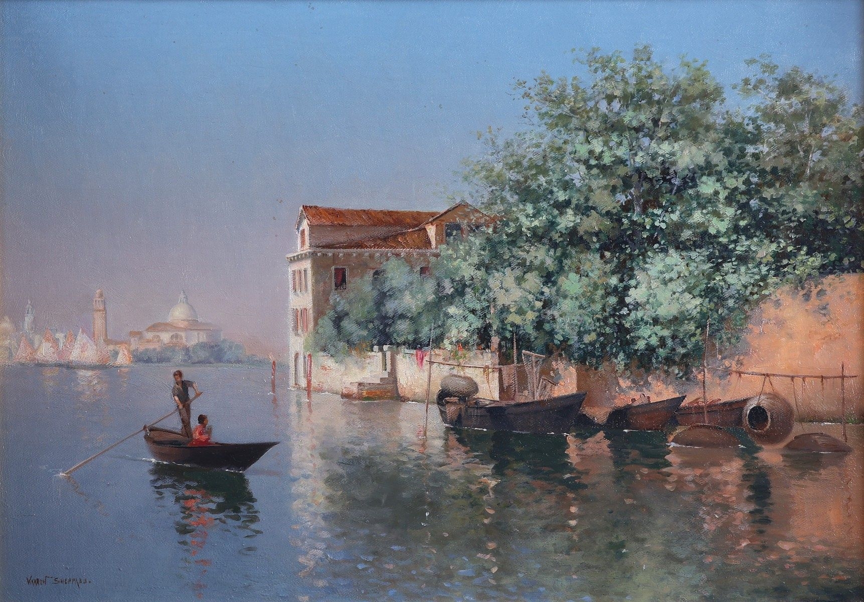 Warren W. Sheppard | Morning in Venice | MutualArt