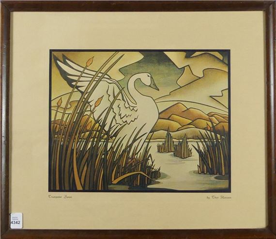 Thor Hansen | Trumpeter Swan | MutualArt