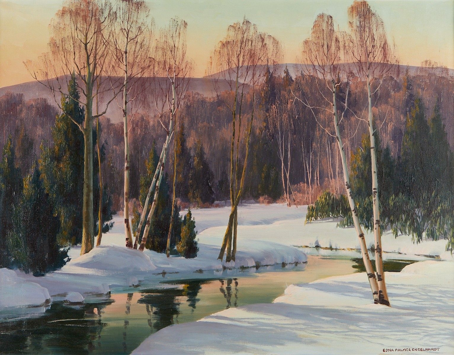 Edna Palmer Engelhardt | Sunset Glow | MutualArt