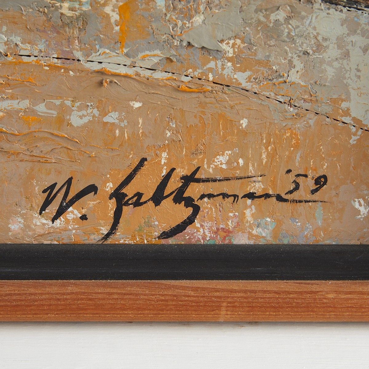 William Saltzman | A street scene | MutualArt