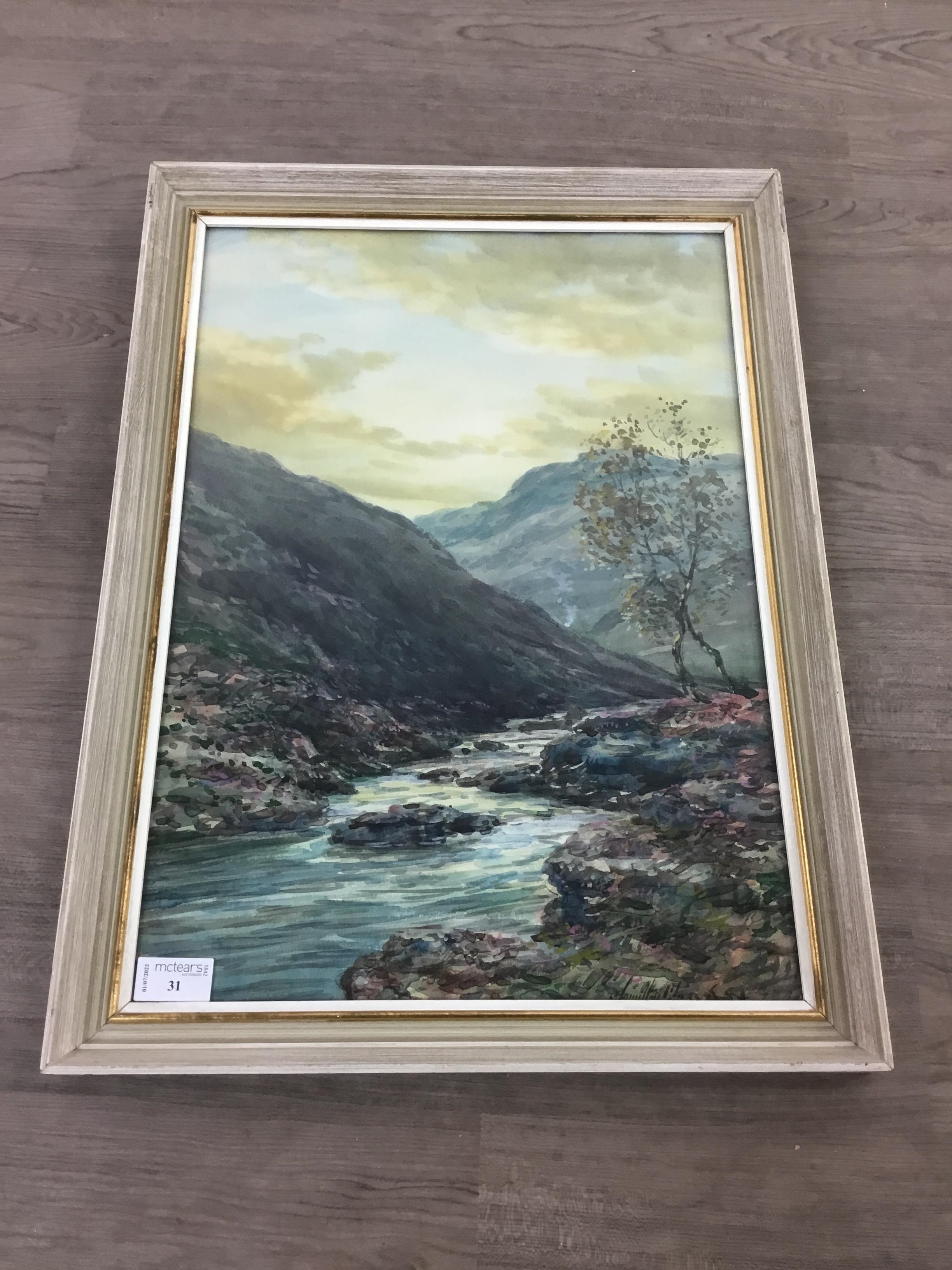 John Hamilton Glass | HIGHLAND STREAM | MutualArt