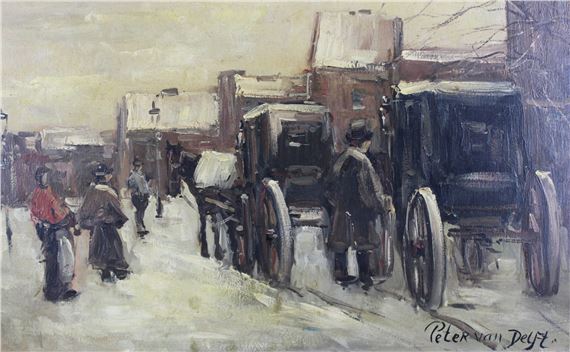 Peter Van Delft | Horse carriages | MutualArt