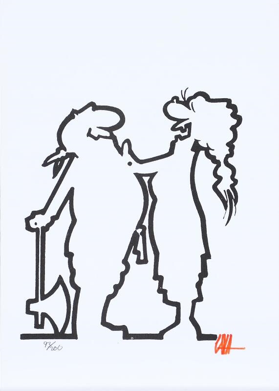 Osvaldo Cavandoli | La Linea (1995) | MutualArt