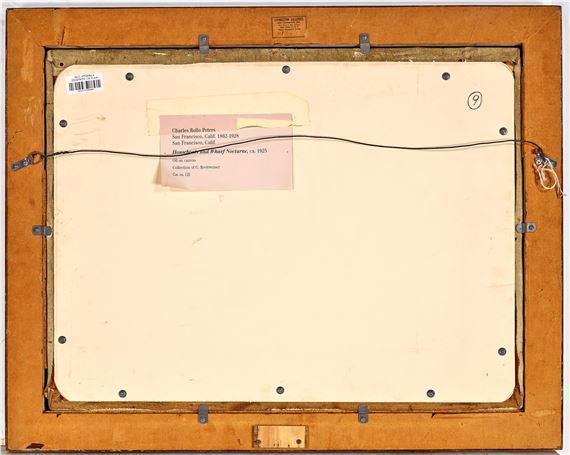 Charles Rollo Peters | Houseboats and Wharf Nocturne (1925) | MutualArt