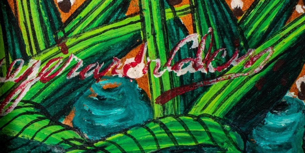 Gerard Valcin | Haitian Folk Painting Oil on Board | MutualArt