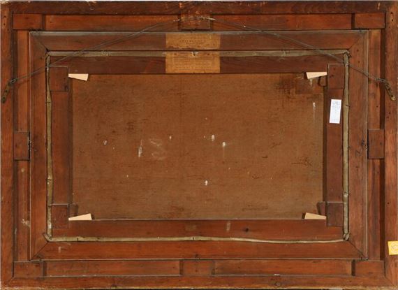 Christian Blache | Coastal view with sailing ships and horses (1877 ...