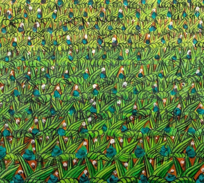 Gerard Valcin | Haitian Folk Painting Oil on Board | MutualArt