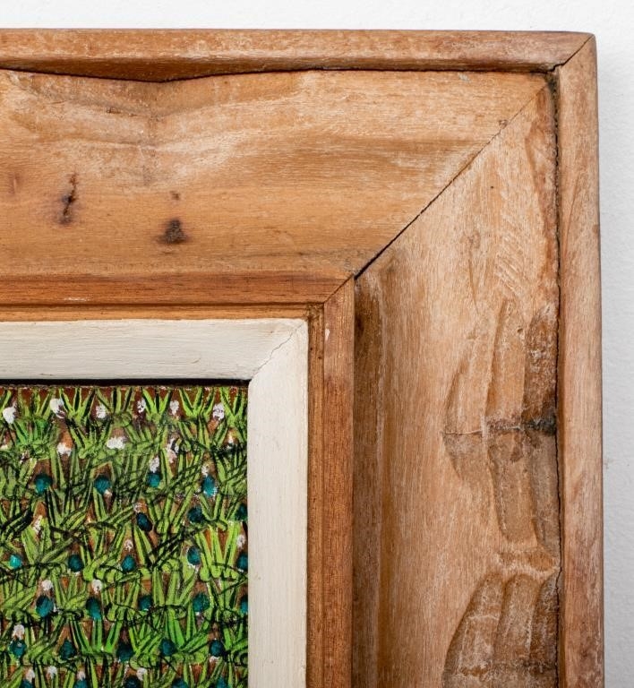 Gerard Valcin | Haitian Folk Painting Oil on Board | MutualArt