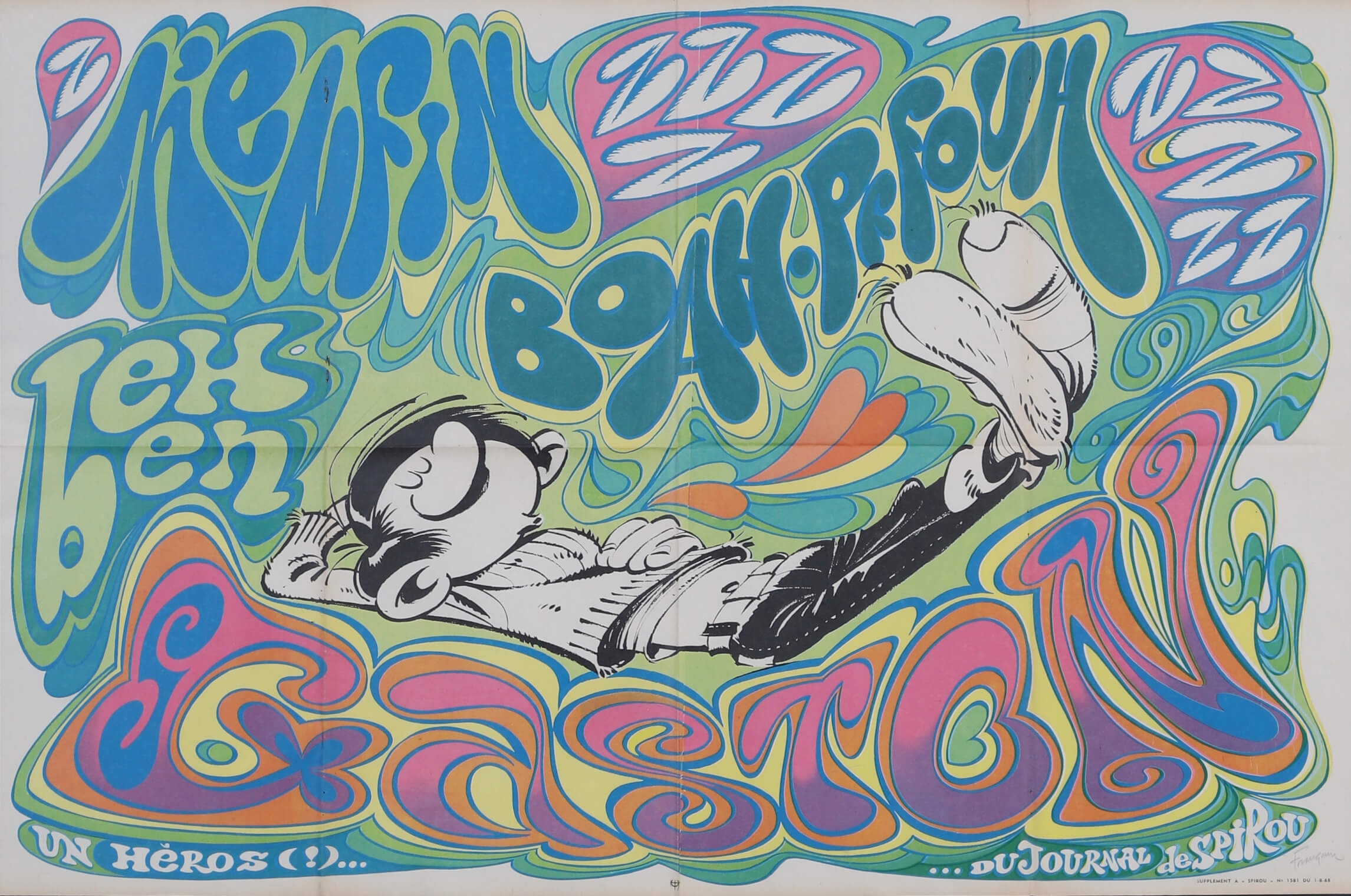 Andre Franquin | Gaston Pop Art [+10], (1968) | MutualArt