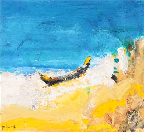 Ion Pacea | Boat Ashore | MutualArt