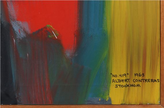 Albert Contreras | No 419 (1963) | MutualArt