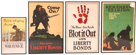 Ellsworth Young | Two World War I Era Posters (1918) | MutualArt