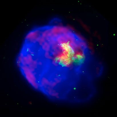 Zane Onckule | Nasa. HUBBLE. Observation of the gas shell | MutualArt