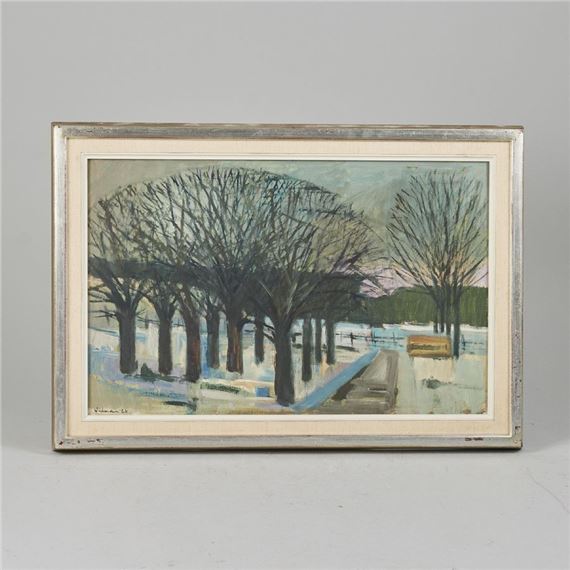 Harry Wichmann | Winter scene (1966) | MutualArt