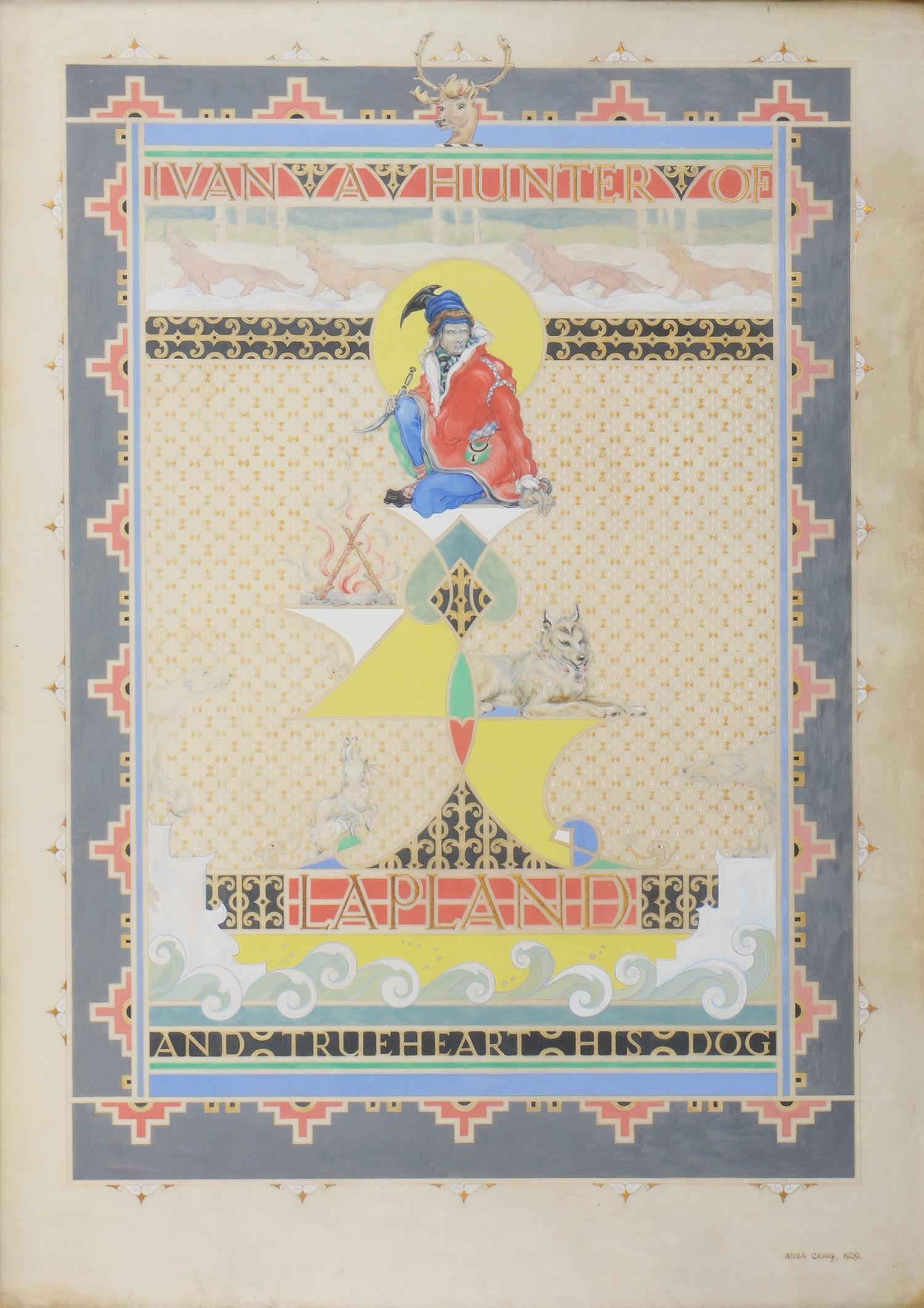 Ailsa Craig | An Illuminated Illustration, (1929) | MutualArt