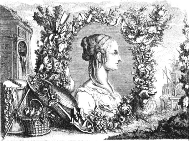 Anna Waser | A self portrait (1704) | MutualArt