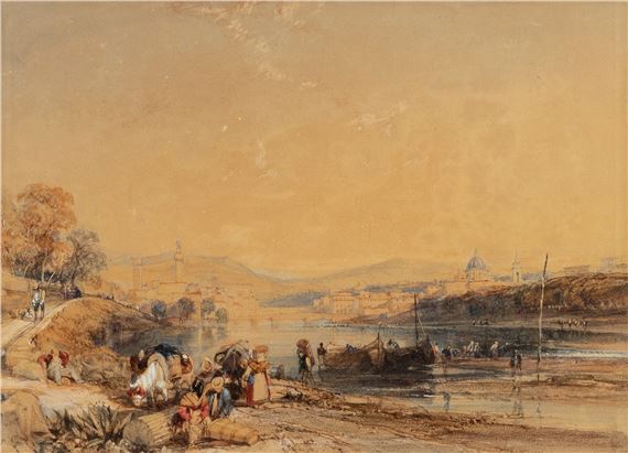 James Duffield Harding | View of Florence | MutualArt