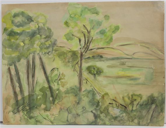 Mordechai Feuerstein | 6 Artworks at Auction | MutualArt