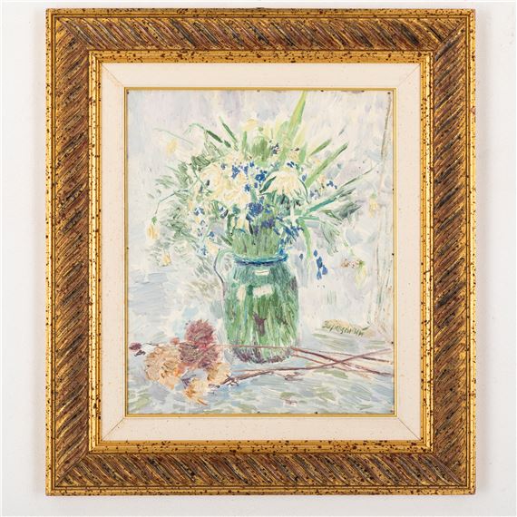 Viktor Zaretsky | Vaso con bucaneve | MutualArt