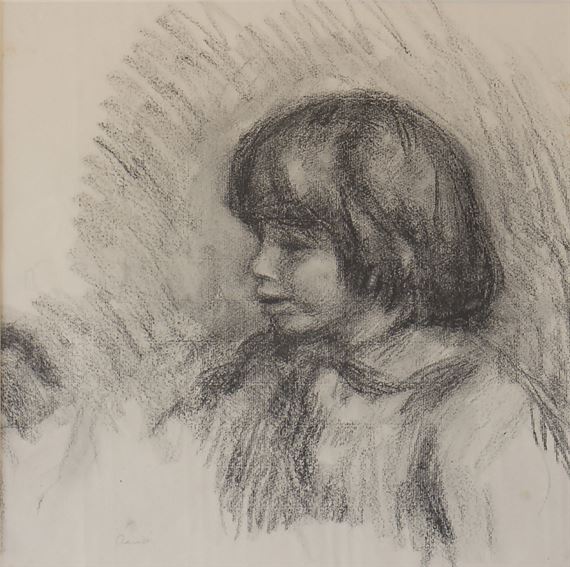 Pierre-Auguste Renoir | Portrait de Coco' / 'Portrait of Coco | MutualArt