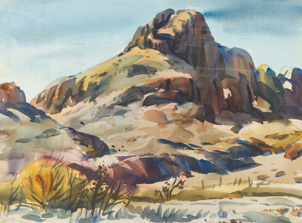 Maurice Logan | Landscape with Mountain | MutualArt