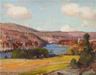 George Gardner Symons | Old Mill at Angaraack (Cornwall) | MutualArt