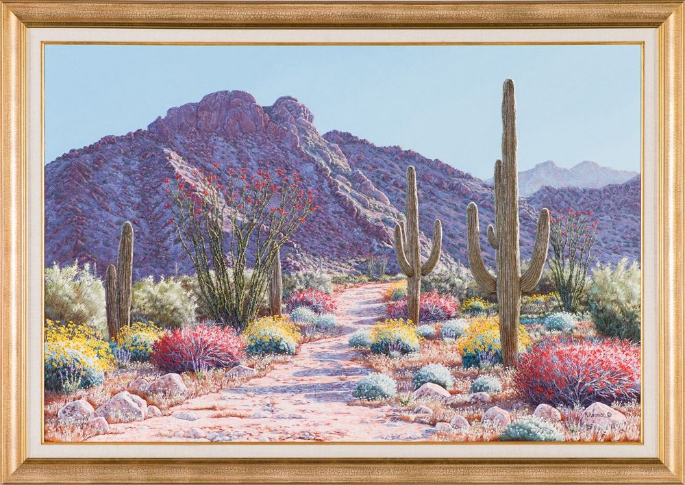 Kerry Kinman | Southwest Desert in Bloom | MutualArt