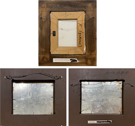 Keith Miller | Still Life with Onion and Mango, Sliced Papaya & Two ...