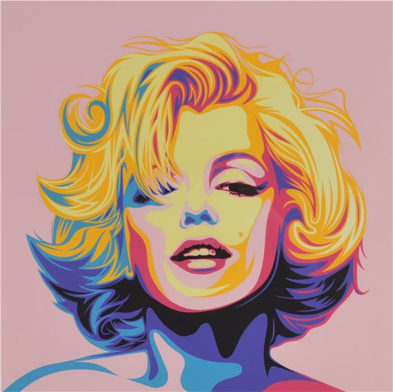 Van Dal Rourke | Marilyn Monroe (Pink) | Compare similar artworks ...