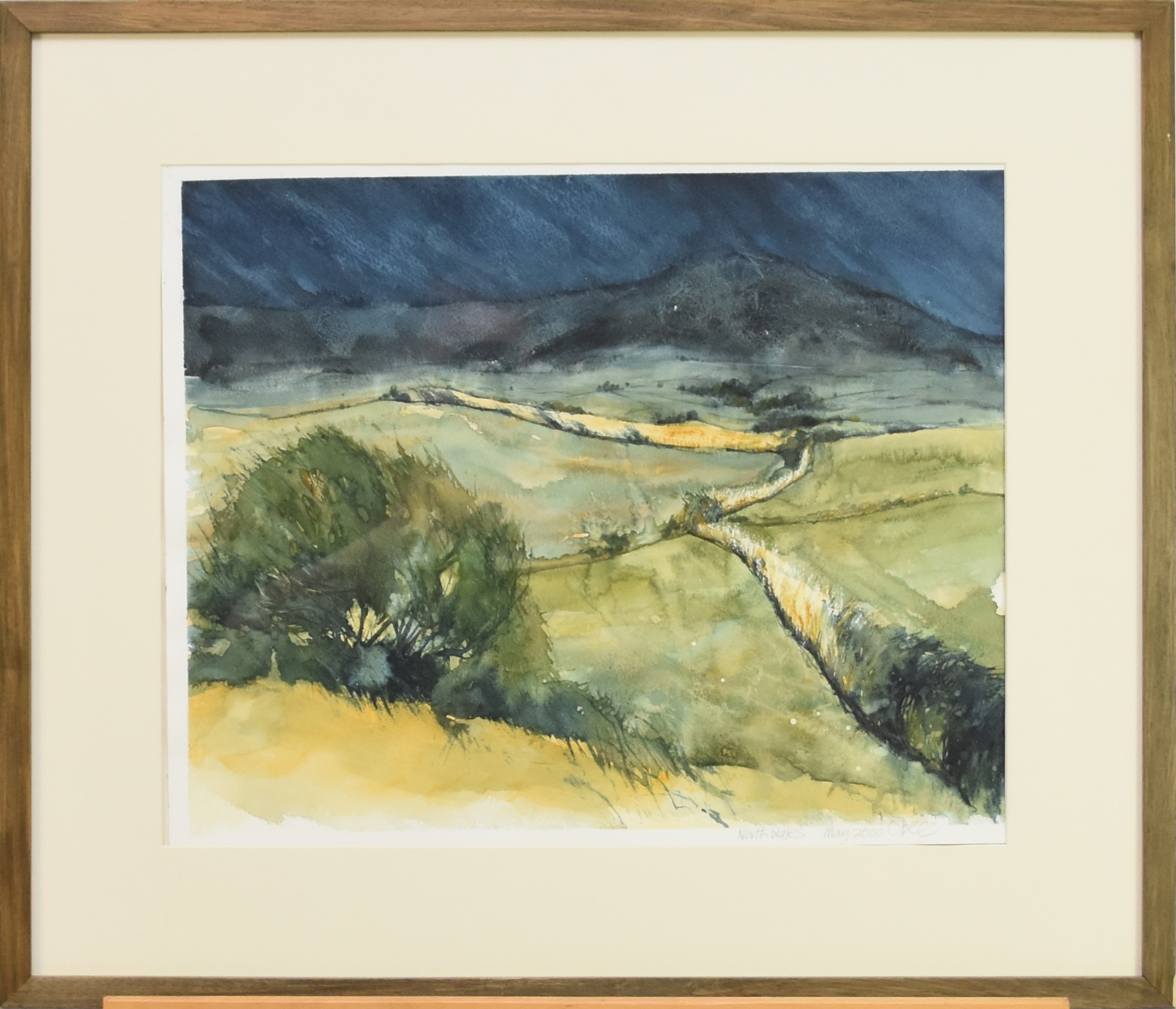 Sarah Bee | North Wales Landscape (2000) | MutualArt
