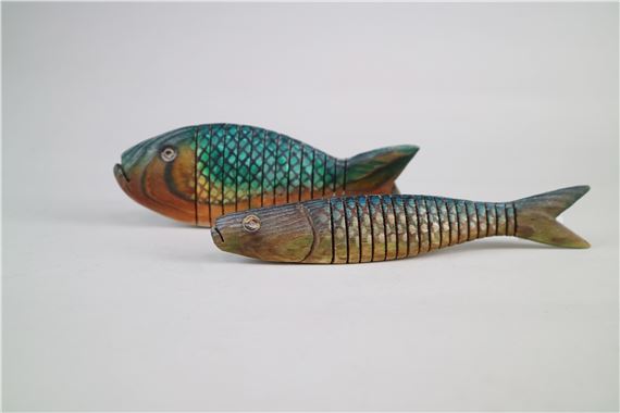 Jeff Soan | Two Articulated Fish | MutualArt