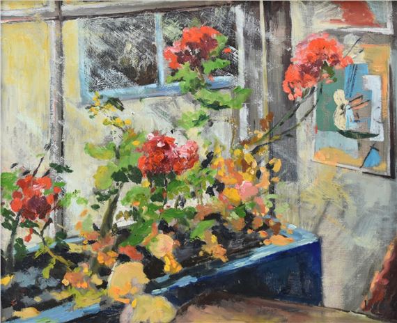Chris Insoll | Winter Geraniums | MutualArt