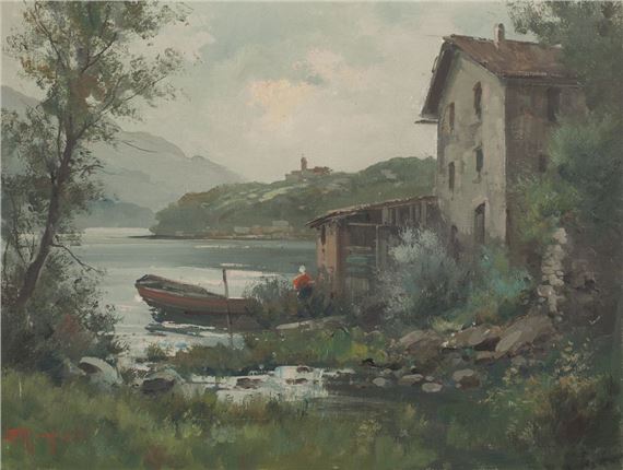 Ercole Magrotti | Vista Lago Maggiore | MutualArt