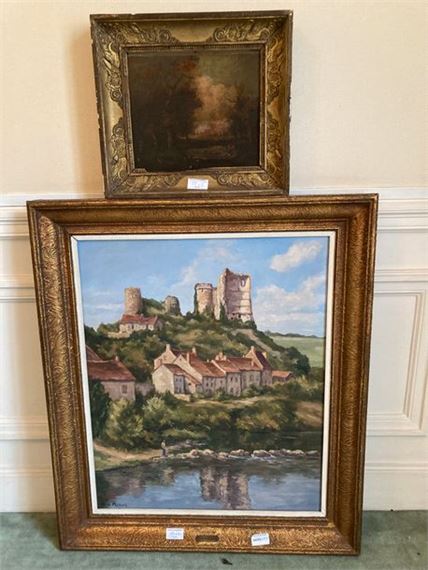 Jean Masson | View of Hérisson. | MutualArt