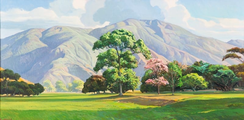 Francisco Vadillo | El Ávila desde el Country, 1984 (1984) | MutualArt