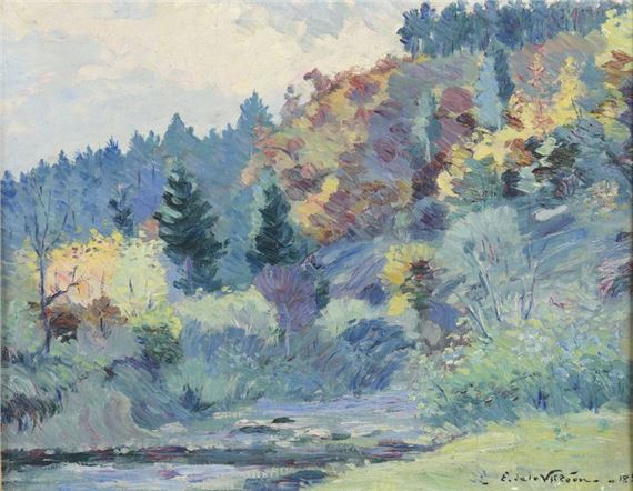 Emmanuel de la Villeon | River of Calamin (1895) | MutualArt