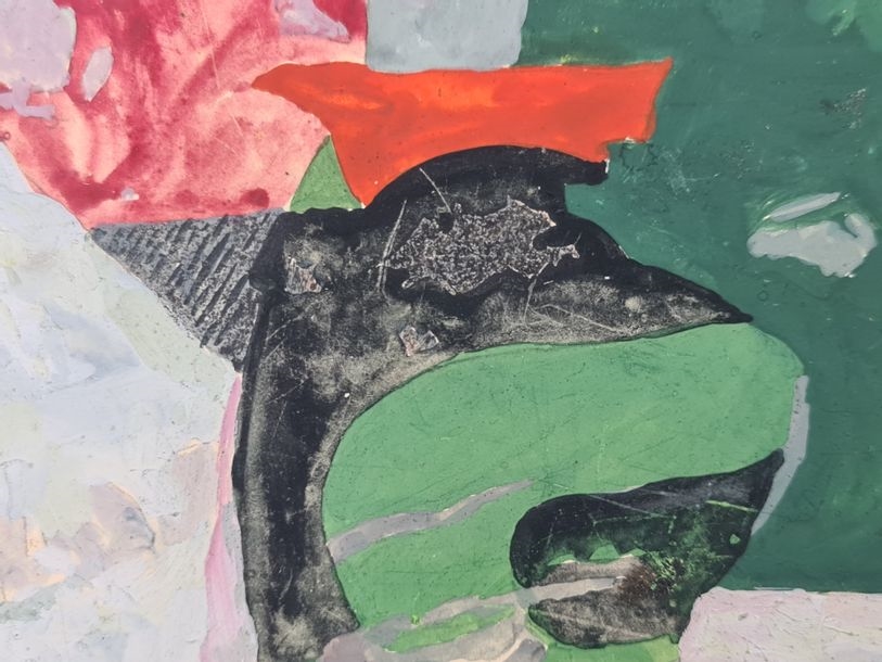 Joseph Lacasse | Abstraction (1947) | MutualArt